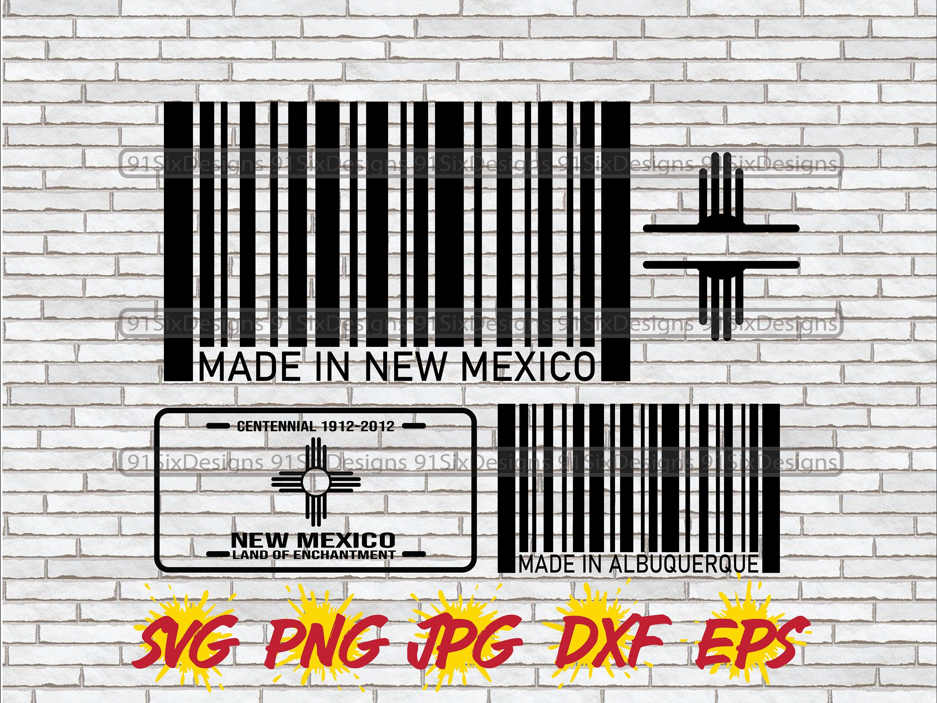New Mexico SVG Bundle, Zia Sun PNG Flag State Outline Fist Design Cut ...