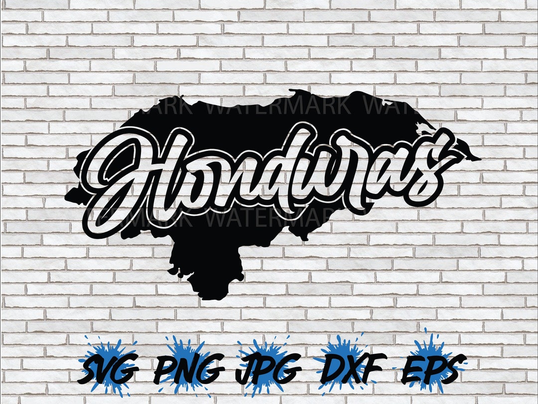 Honduras Map SVG, Honduras PNG, Honduras Shirt Design, Honduran Art ...