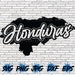 Honduras Map SVG, Honduras PNG, Honduras Shirt Design, Honduran Art ...
