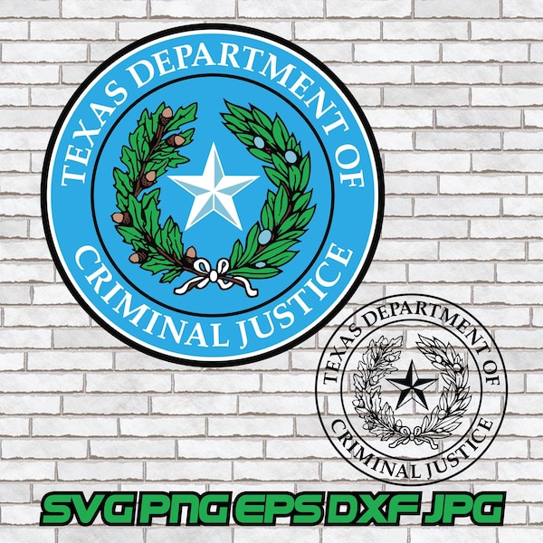 Tdcj Svg - Etsy
