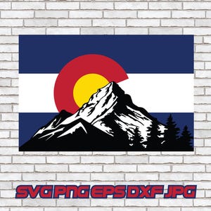 Colorado SVG, Colorado Mountains Png, Colorado Flag, USA Shirt Design ...