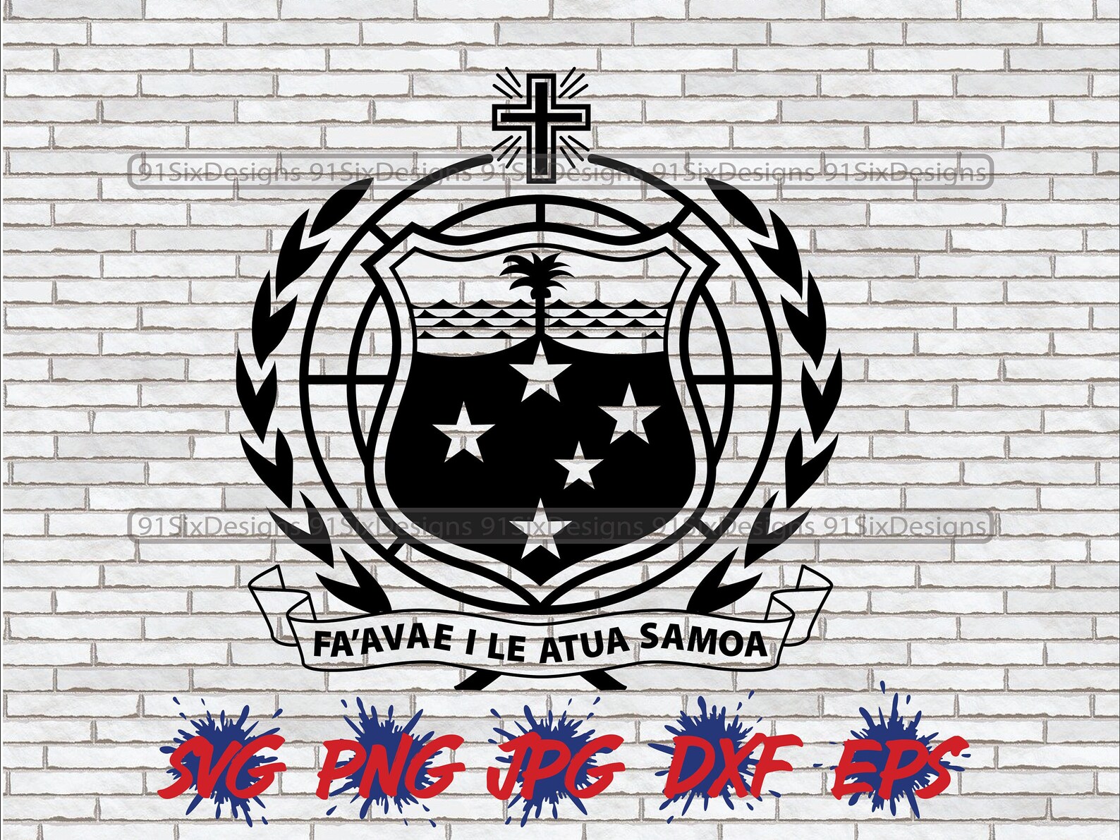 Samoa SVG Bundle, Samoa PNG Download Files, Cut Wall Art Images Map ...