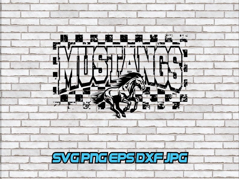 Mustangs Svg, Mustangs Png, Mustangs Mascot, Digital Download, Mustangs ...