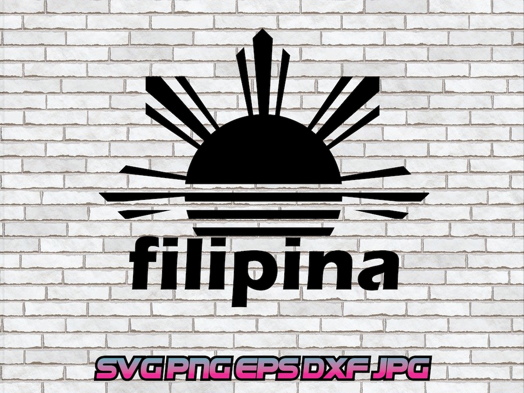 Filipina SVG, Filipino Art, Filipino Sun, Philippines Svg, Pinay Art ...