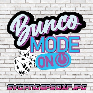 Bunco Svg, Bunco Png, Digital Download, Bunco Night Design, Bunco Girls ...