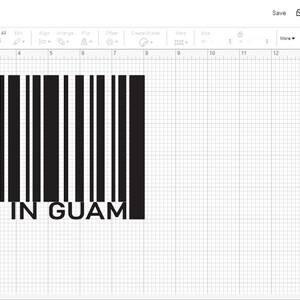 Guam Svg, Guam Flag Vector, Shaka Hand, Guam Crest of Flag, Cut File ...