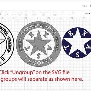 Texas Highway Patrol Svg, Badge Png, THP Trooper PD Sublimation Digital ...