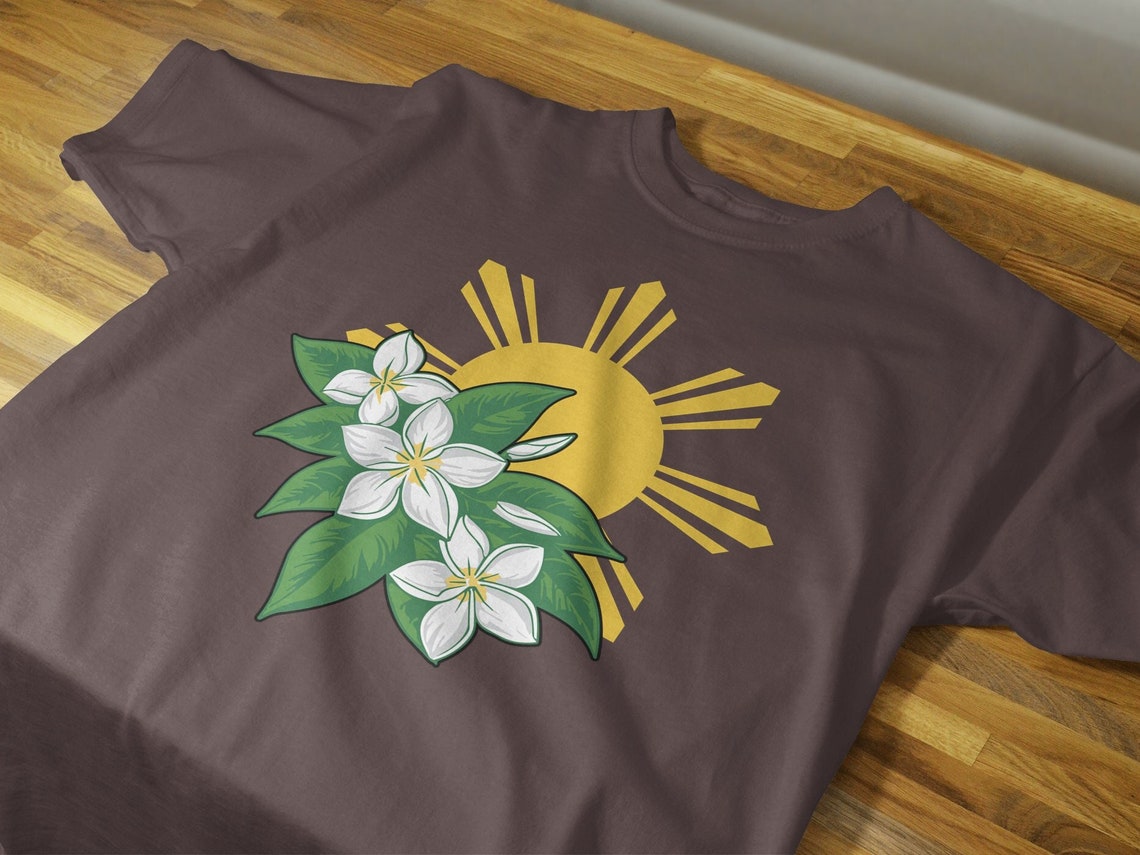 Filipino Flower Svg, Sampaguita Png, Jasminum Sambac, Philippines Svg ...