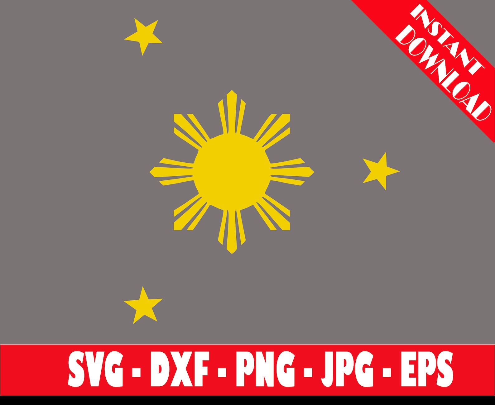 Filipino Sun Svg Philippines Sun Svg Filipino Flag Svg - Etsy Canada