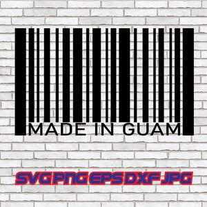 Guam Svg, Guam Flag Vector, Shaka Hand, Guam Crest of Flag, Cut File ...