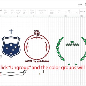 Samoa Coat of Arms SVG, Samoan SVG, Samos Png Instant Download Cut File ...