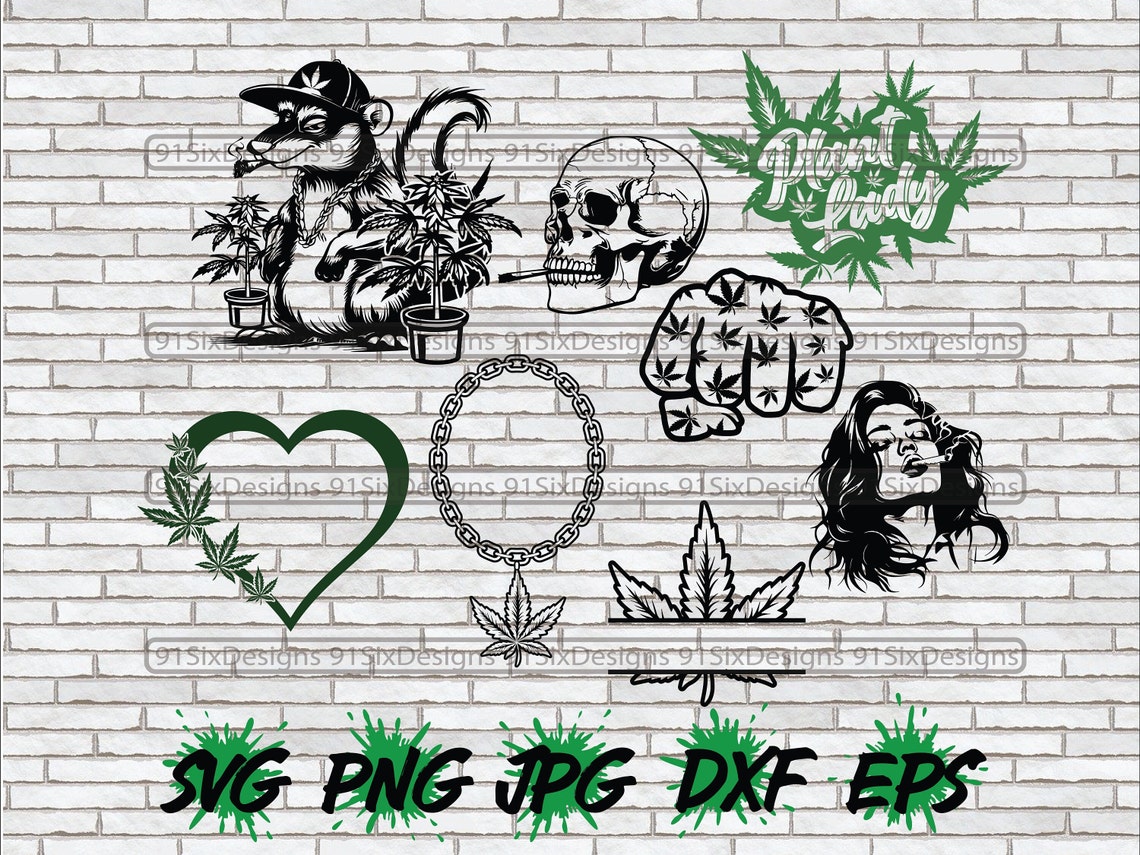 Funny 420 Design Bundle, Weed Svg, Marijuana PNG, Shirt Designs ...