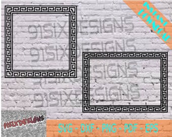 Greek Key Svg Dxf - Etsy
