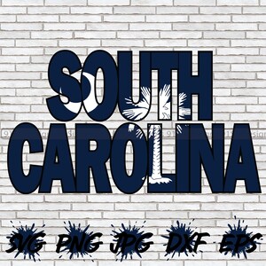 South Carolina SVG, South Carolina PNG - Etsy