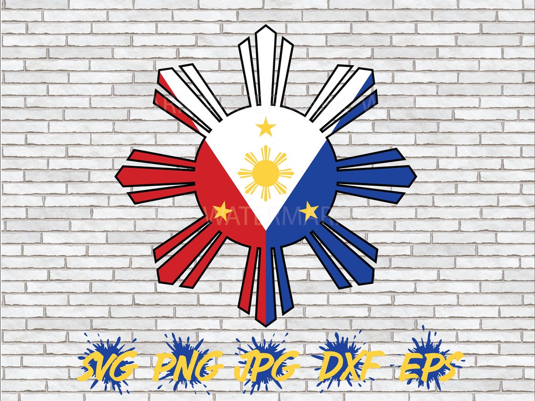 Filipino Flag SVG, Filipino Art, Filipino Sun, Philippines Svg, Pinoy ...