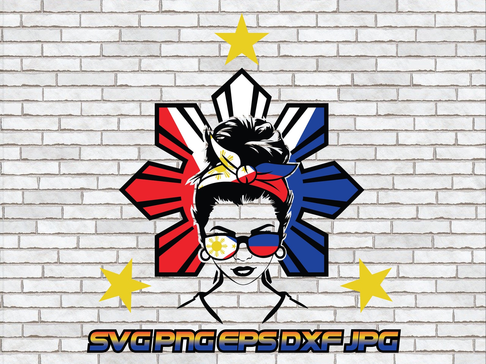 Filipina Svg, Filipino Png, Digital Download, Jpg, Eps, Dxf - Etsy