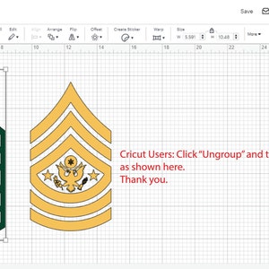Army Rank SVG Clipart, Enlisted Insignia, Private Sergeant Command ...
