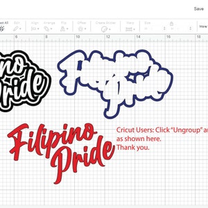 Filipino Pride SVG, Filipino Flag SVG, Filipino Art Graffiti ...