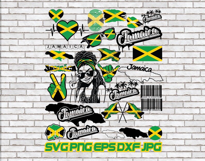 Jamaica Svg, Jamaica Png, Jamaican Digital Download Sublimation Design ...