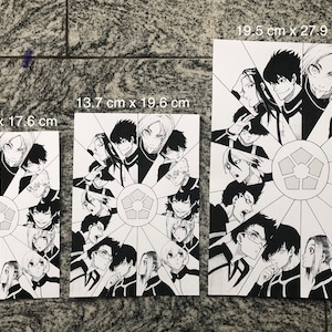 Blue Lock Anime Art Print for Decoration (3 Sizes) - Etsy