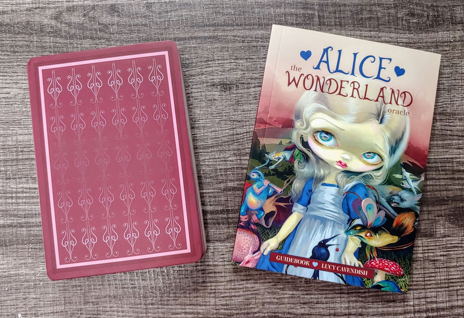 Alice in Wonderland Oracle Boxed Kit I New Boxed Deck and | Etsy
