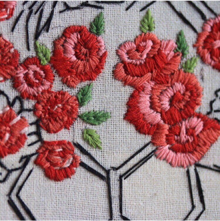 American Beauty Embroidery - Etsy
