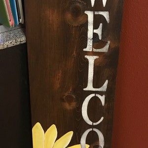 Welcome Sign...hand-painted - Etsy