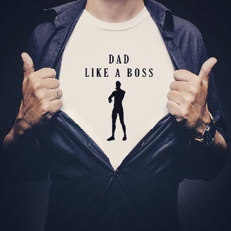 Dad Like A Boss Short-Sleeve Unisex T-Shirt Cool Dad Shirt | Etsy