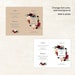 Burgundy Wedding Program Template Folded Booklet Navy - Etsy