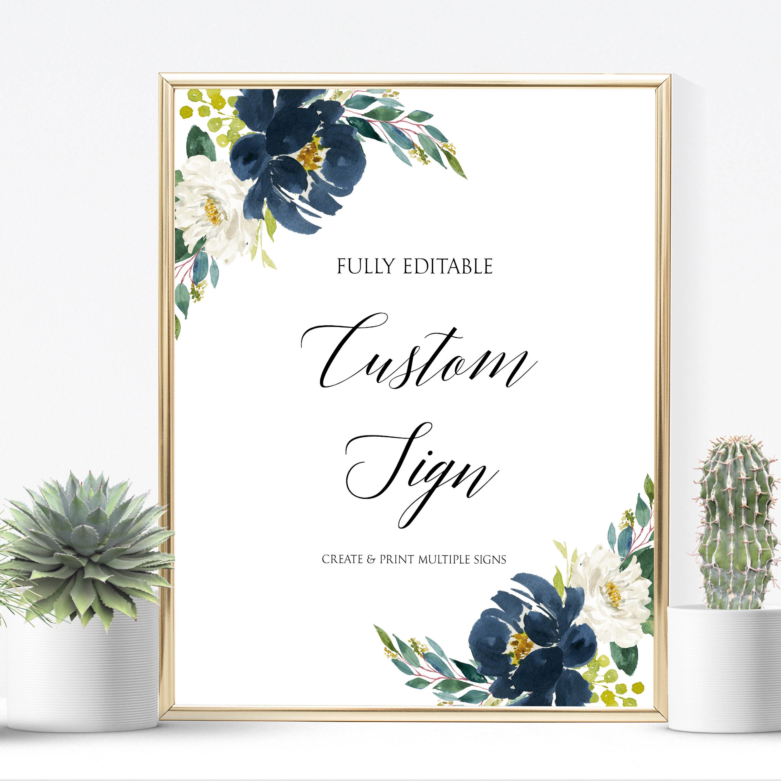 Fully Editable Sign Unlimited Wedding Sign Templet Editable | Etsy