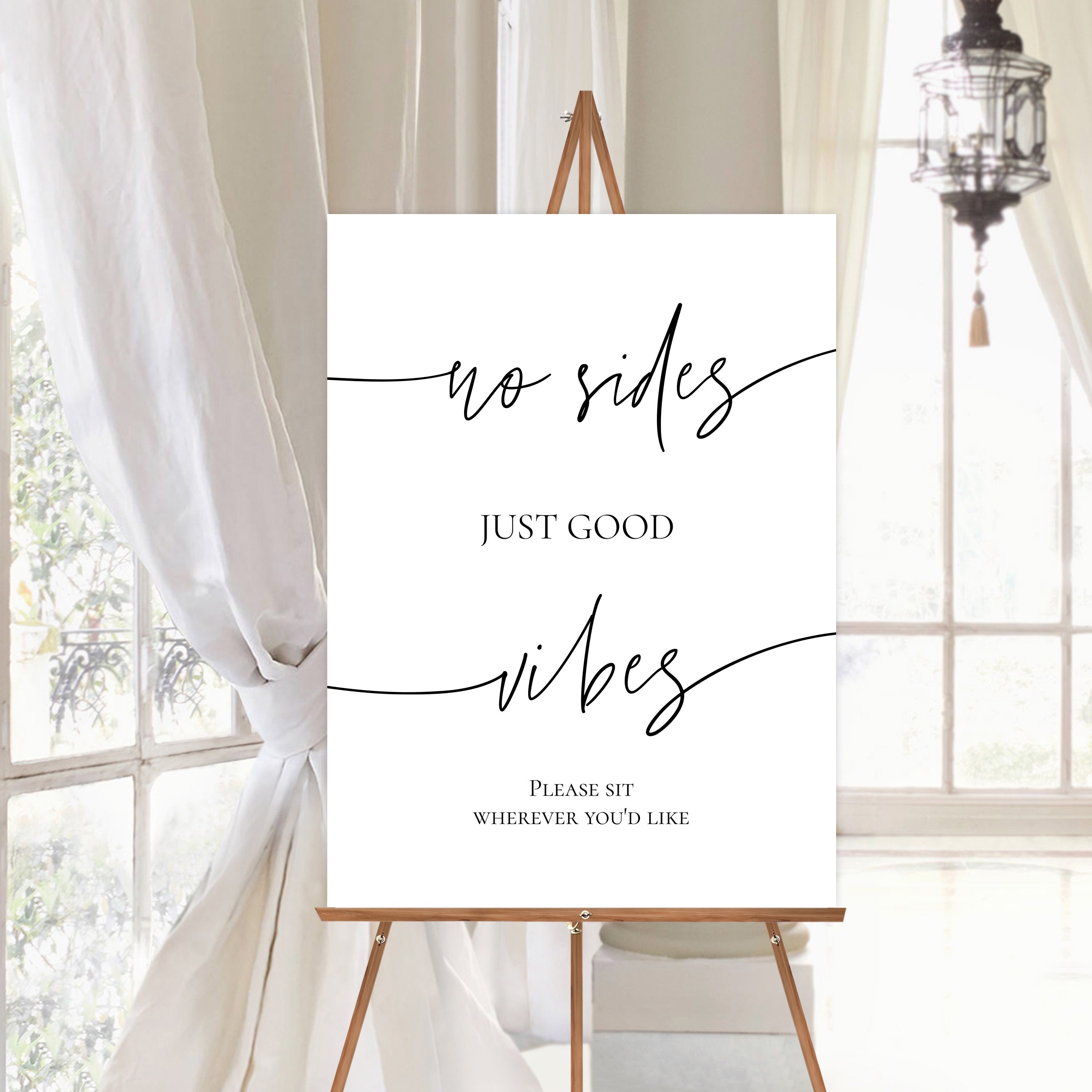 No Sides Just Good Vibes Download Wedding Ceremony Minimal No Sides ...