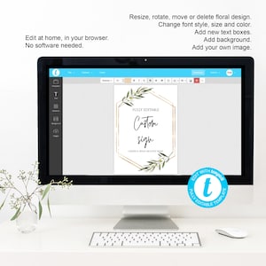 Fully Editable Sign, Editable Custom Sign, Unlimited Wedding Sign ...