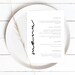 Minimalist Menu Card Template, Simple Menu Cards, Modern Menu, Minimal ...