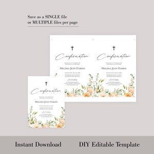 Confirmation Invitation Template Digital Confirmation Invitation for ...