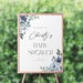 Boy Baby Shower Welcome Sign Template, Blue Floral Welcome Sign, Baby ...