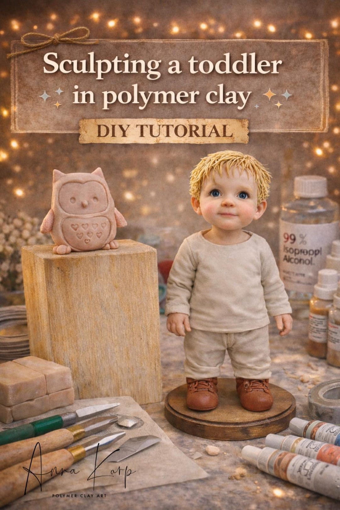 Sculpting A Toddler in Polymer Clay - Step by Step Tutorial PDF ...