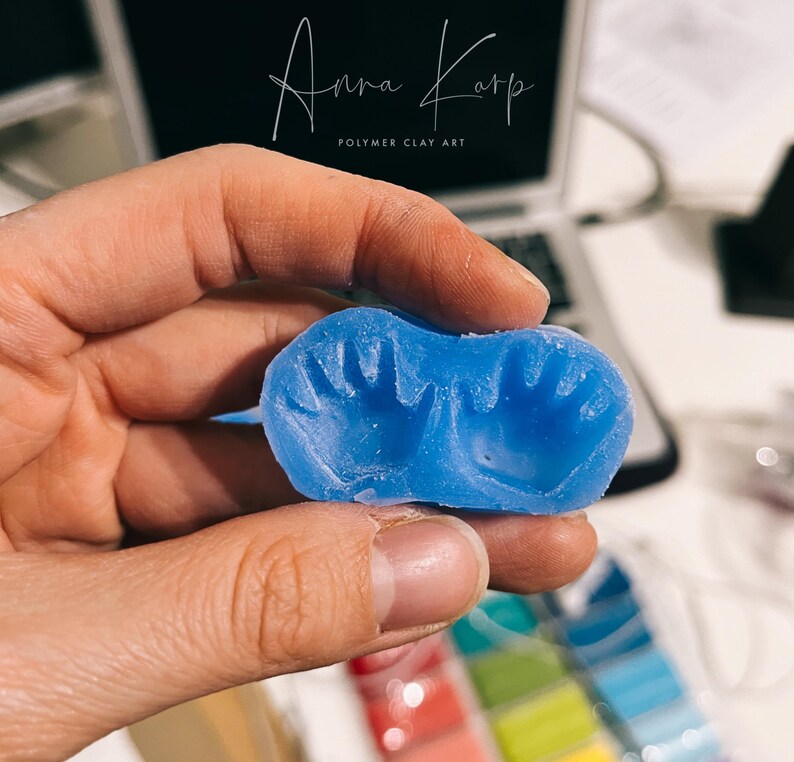 MOLD and FREE Tutorial digital_silicone Mold for Sculpting Toddler ...