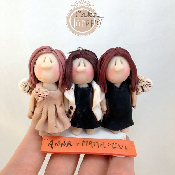 Polymer Clay Angel - Etsy