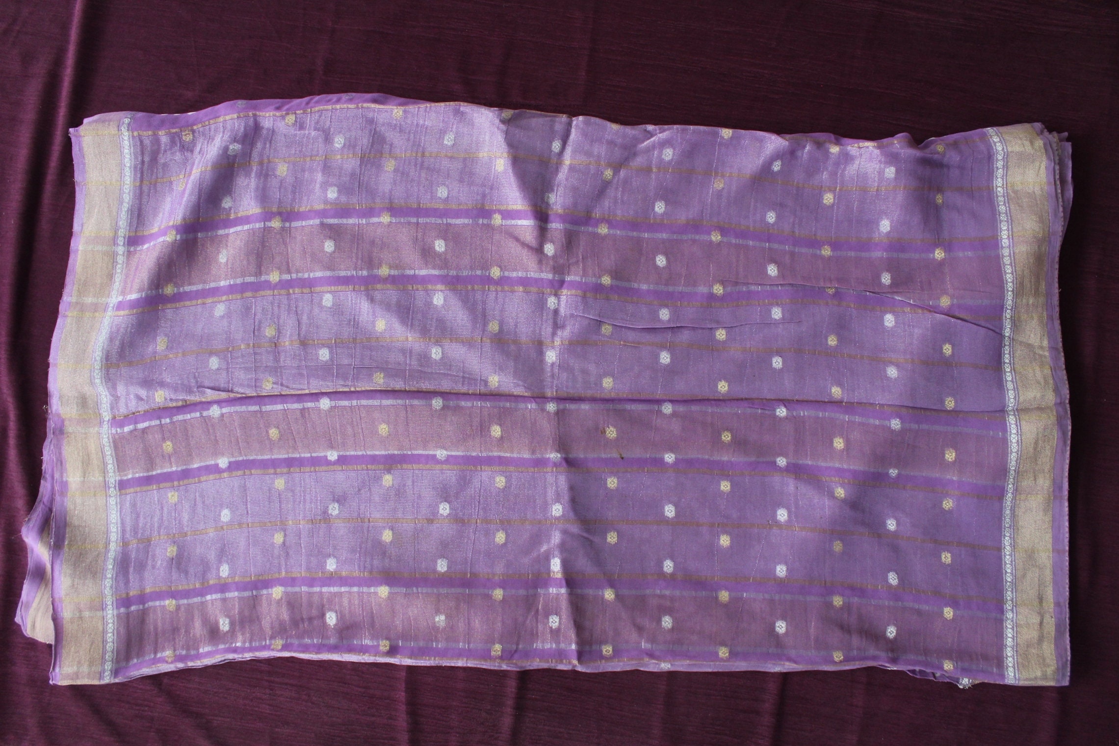 Vintage Sari Old Saree Traditional Sari Georgette Sari Indian - Etsy