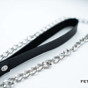 BDSM Leather Spiked Collar and Leash for Men Choker O Ring and ...