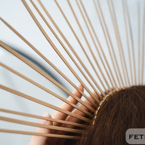 Huge Spiked Arrows Sunburst / Halo Crown for Queen Goddess / Bridal ...