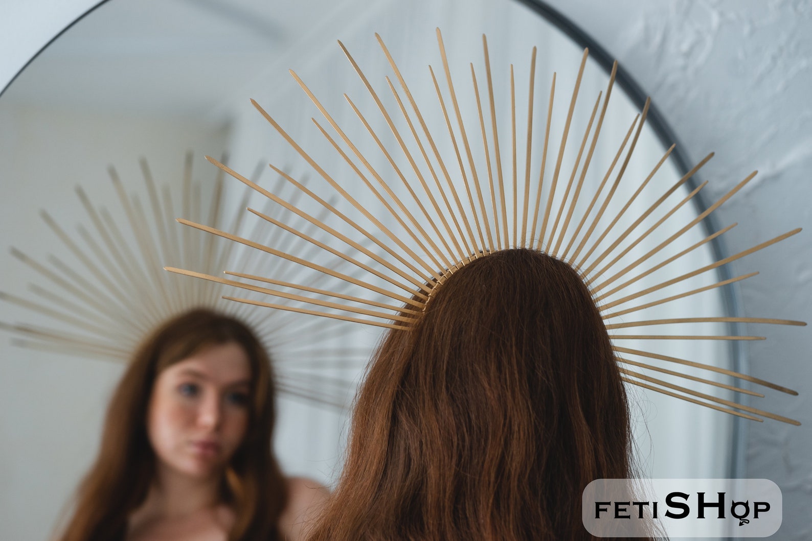 Huge Spiked Arrows Sunburst / Halo Crown for Queen Goddess / - Etsy