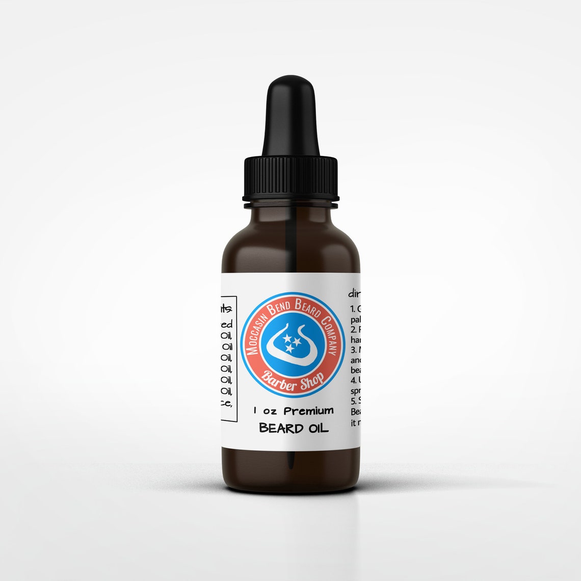 Barber Shop Scent Beard Oil | Itch Relief, Beard Softener (1 Oz) - Etsy