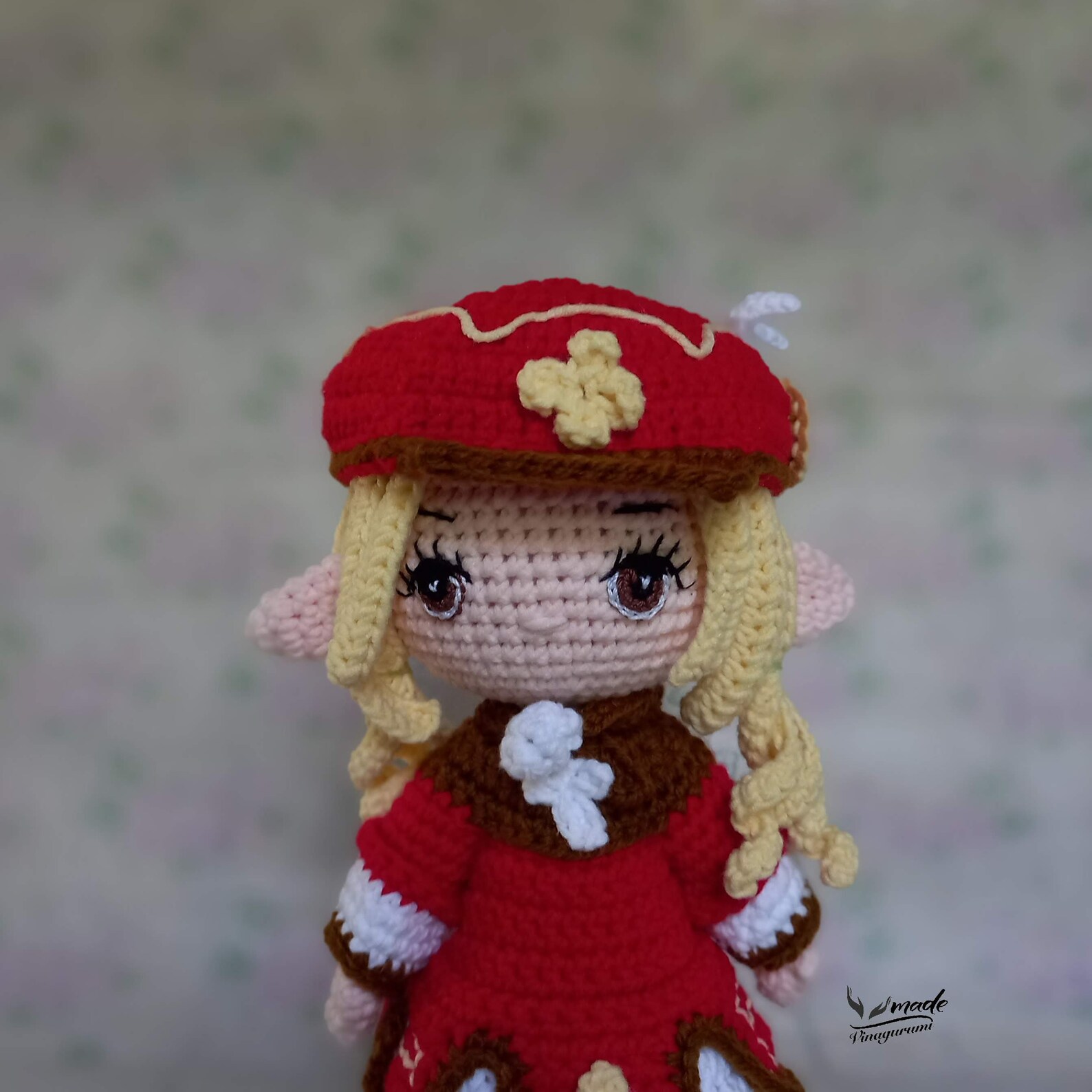 Klee Doll Pattern Genshin Impact, PDF in English, Amigurumi ...