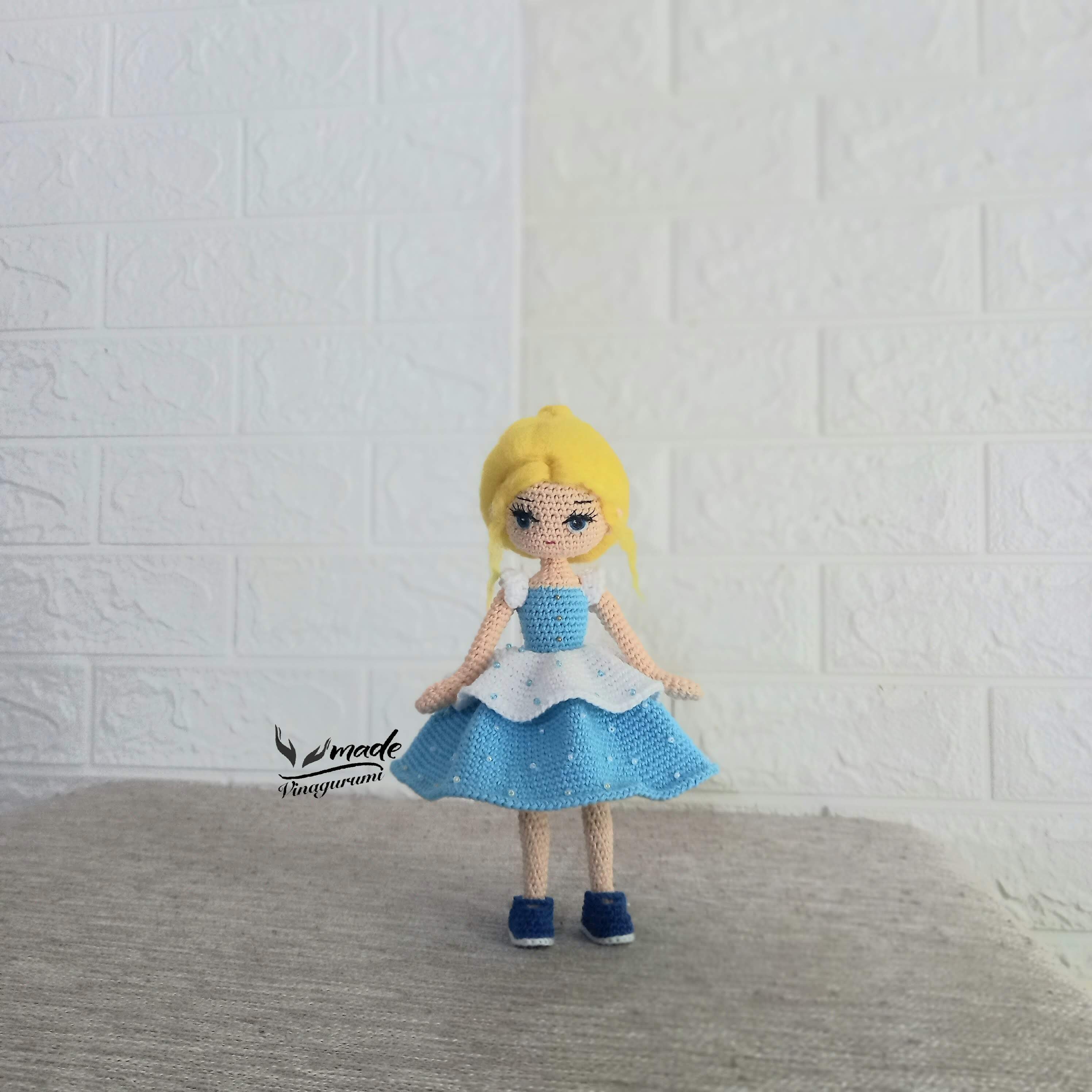 Crochet Cinder Amigurumi Pattern Doll, PDF in English, PATRÓN MUÑECA- # ...