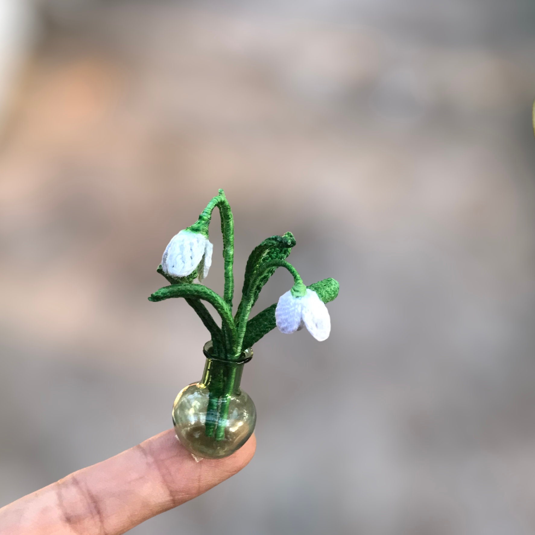 Crochet Snowdrop Pattern Crochet Flower Pattern F0921 - Etsy