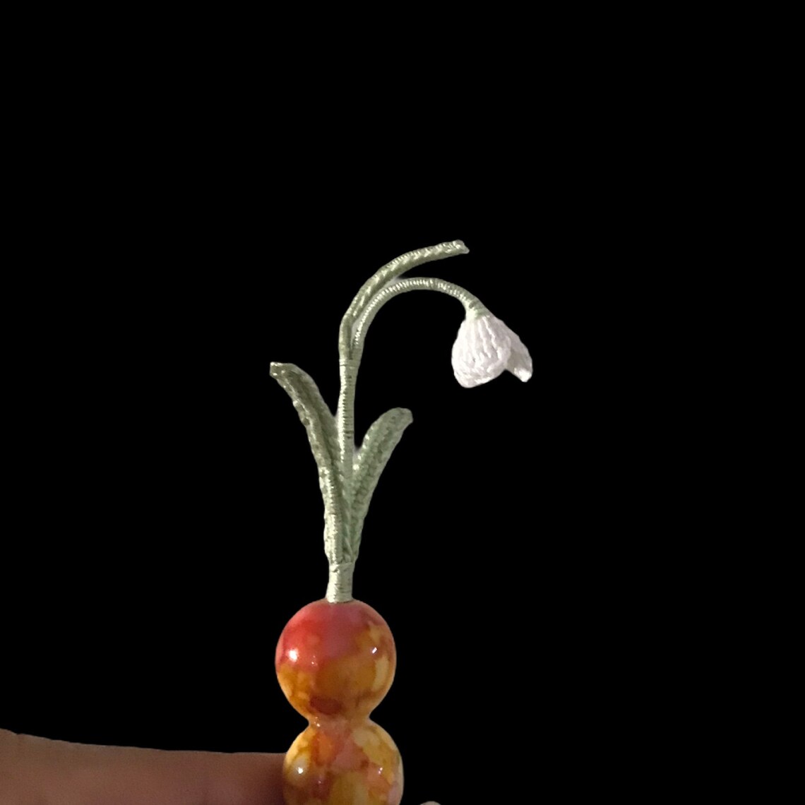 Crochet Snowdrop Pattern Crochet Flower Pattern F0921 - Etsy