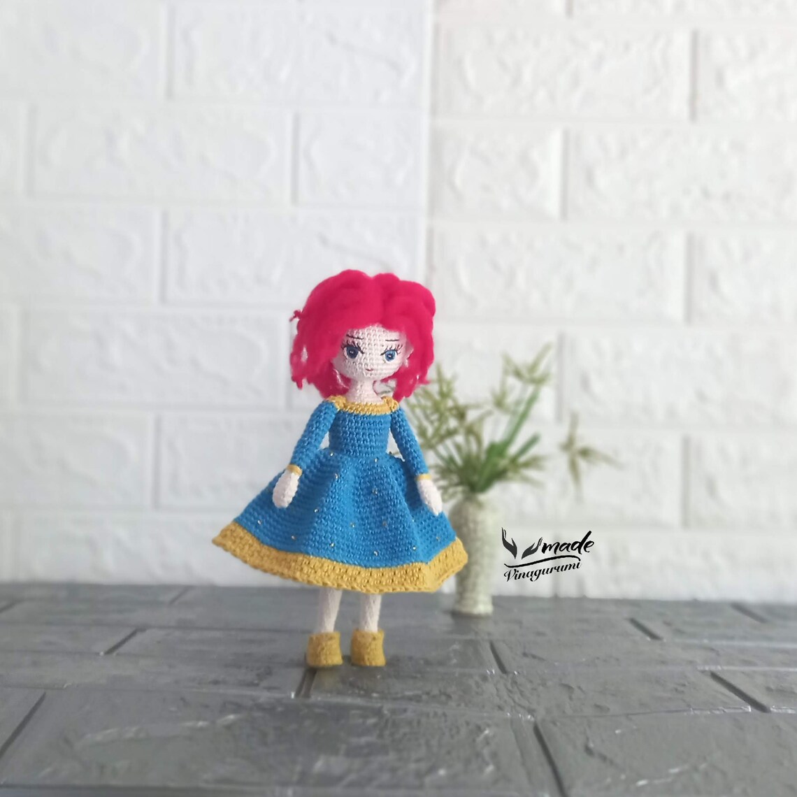 Crochet Merida Amigurumi Pattern Doll, PDF in English, PATRÓN MUÑECA ...
