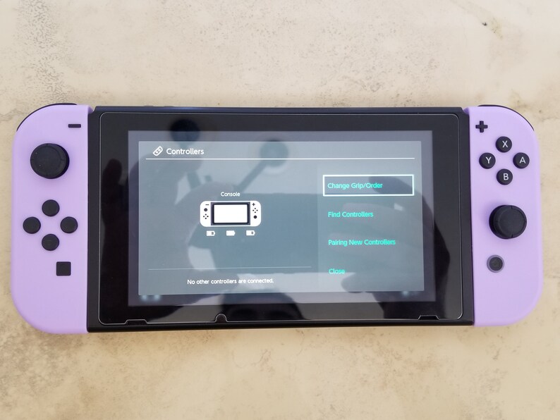 Soft Touch Purple Custom Joy-cons for the Nintendo Switch | Etsy