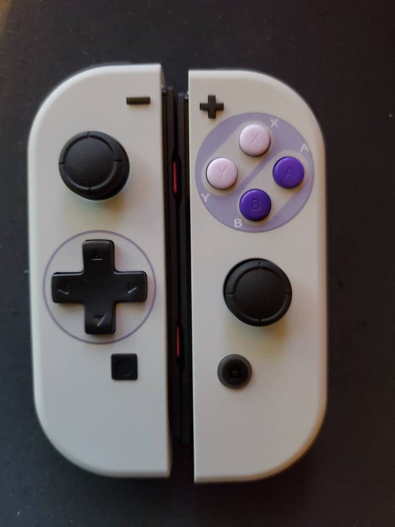 New Nintendo Switch Custom SNES Styled D-Pad Joy Con | Etsy